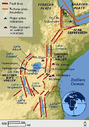 Geografia: RIFT VALLEY