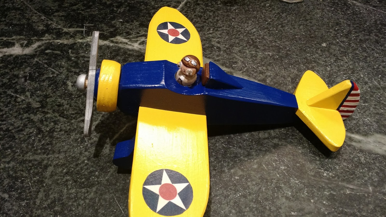 Making a Toy Airplane (P26 Peashooter) ~ Toy Making Dad