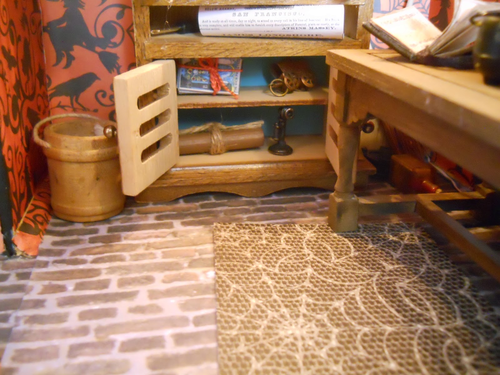 Ye Olde Crones Gazette: The conjuring room is next.............