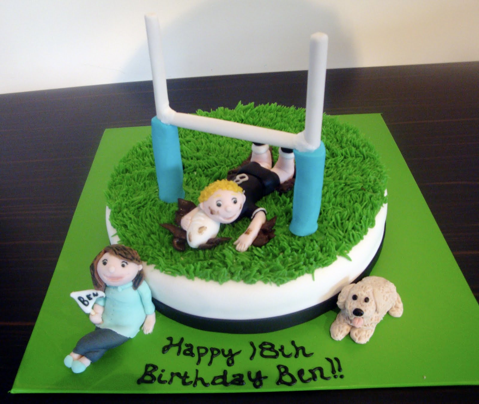 Mrs Woolley's Cakes: Rugby!