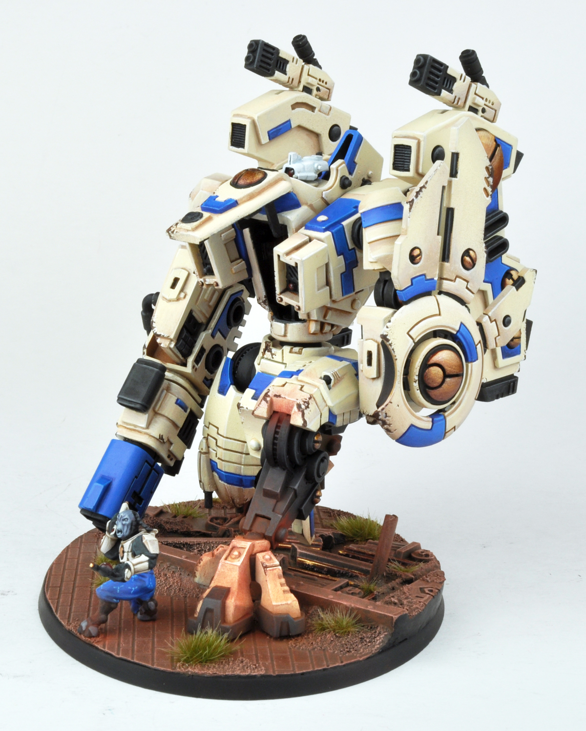 davetaylorminiatures: Tau Riptide - Finished!
