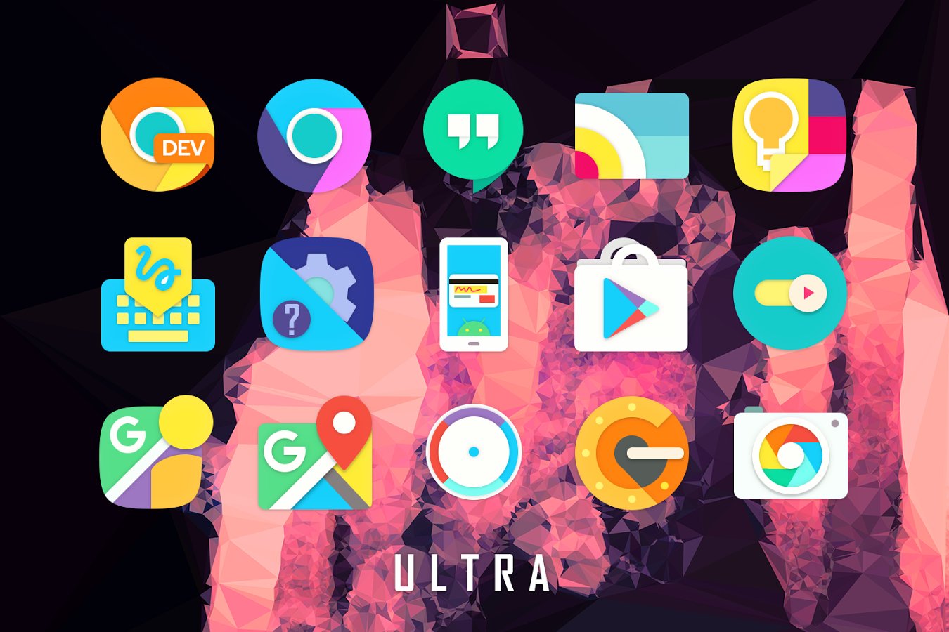Ultra Icon Pack v0.9 beta [APK] NUEVO ~ JUEGOS Y APLICACIONES ANDROID
