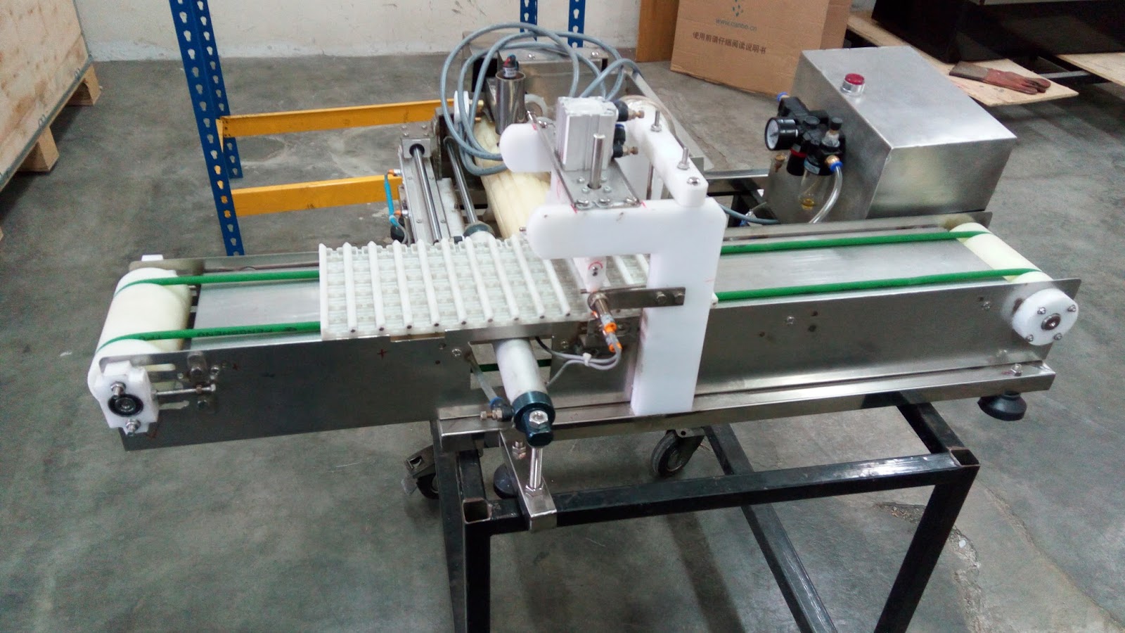 Satay/ Satay Skewering Machine. - PEMBEKAL MESIN MAKANAN MURAH INDUSTRI IKS