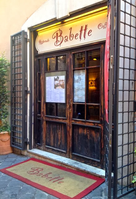 Eating in Rome {Ristorante Babette}