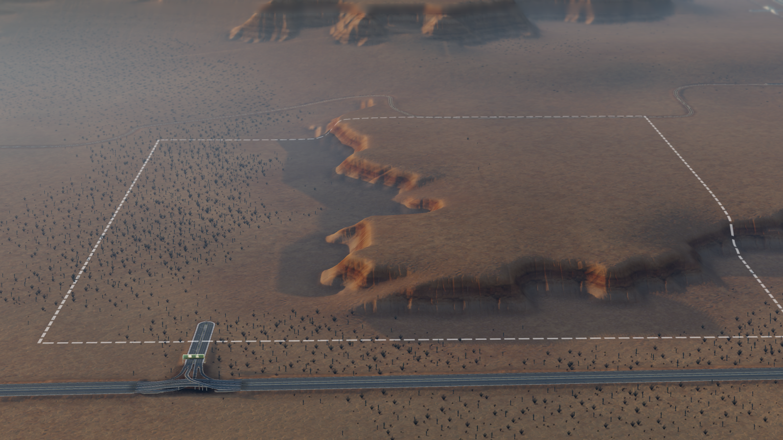 The Sim City Planning Guide: Rambling Badlands - Hawk's View