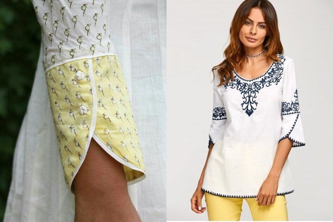 50 Latest Sleeves Design For Kurti To Try In 2019 Bling Sparkle