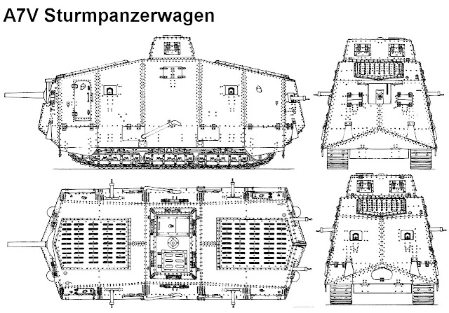Panzerserra Bunker- Military Scale Models in 1/35 scale: A7V ...