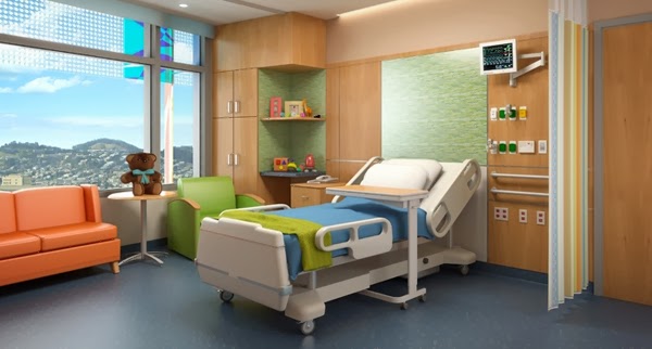 Hospital room designing.