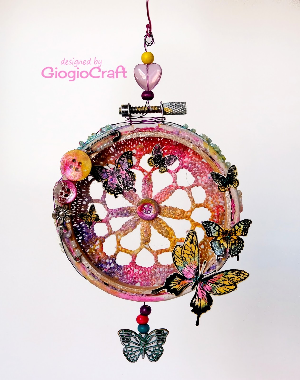 IndigoBlu Blog: Video Tutorial: A Romantic Mini Embroidery Hoop