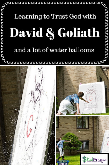 Kidfrugal: David, Goliath and Water Balloons