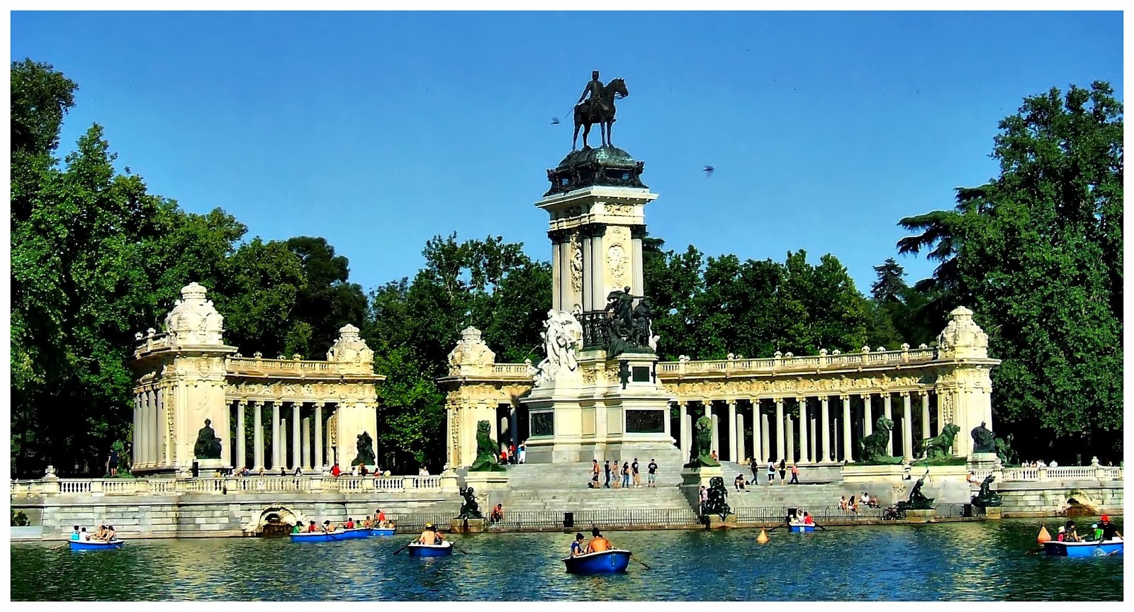 Un paseo por mi vida: El estanque del Retiro (Madrid)