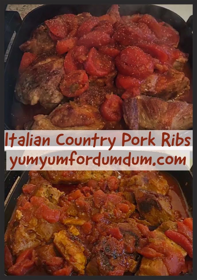 Yum Yum for Dum Dum: Italian Country Pork Ribs