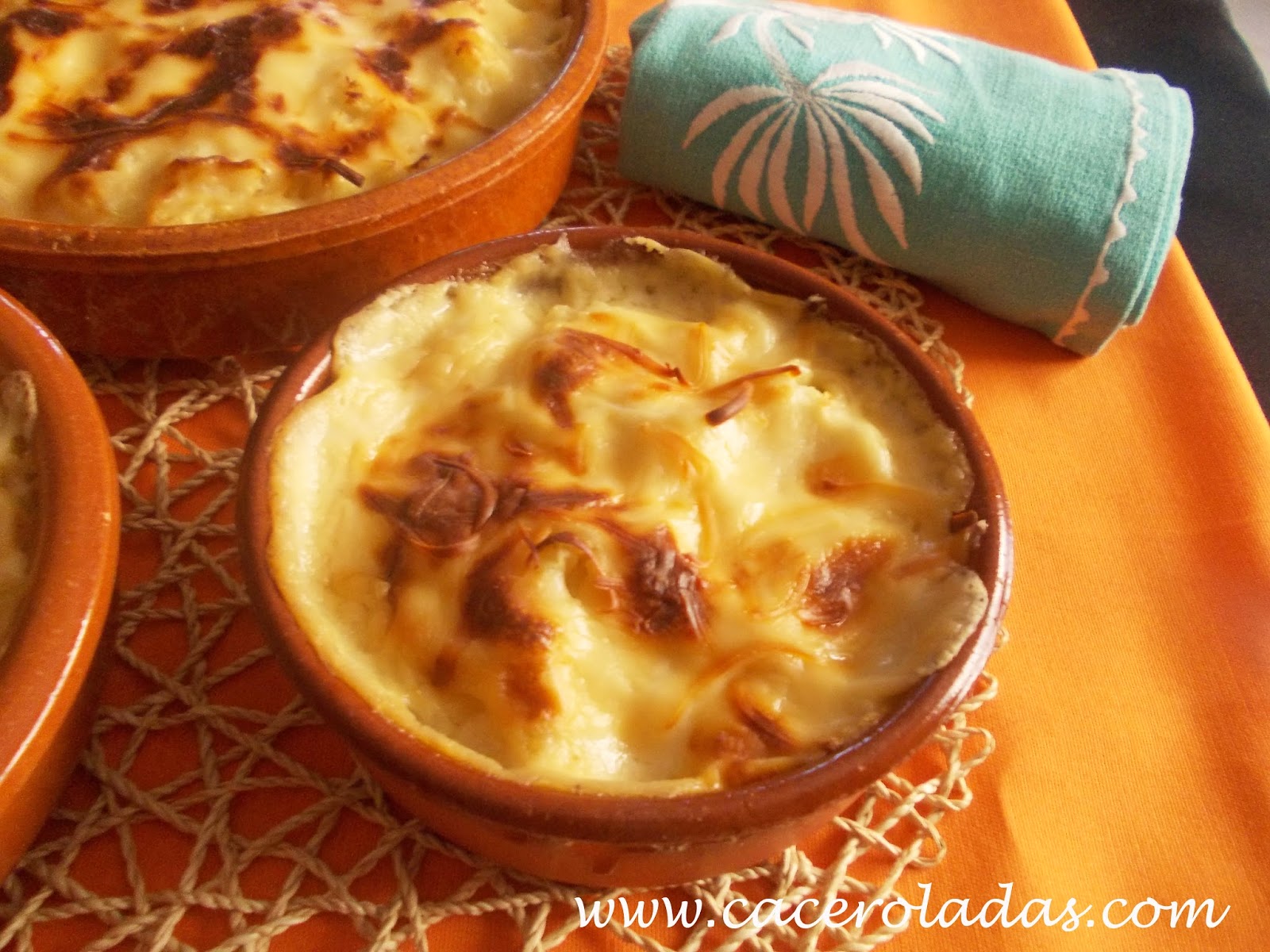 Gratén de patata y bacalao | Caceroladas