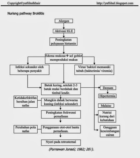 NURSING PATHWAY BRONKITIS
