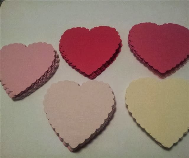 Felicitari handmade (realizate manual): inimioare