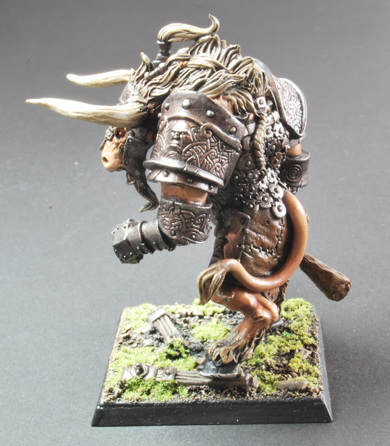 MiniKingdom: BEASTMEN - Completed Lords, Beast Lord & Doombull
