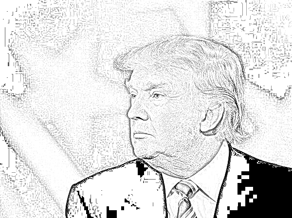 Coloring Pages: President Trump Coloring Pages Free and Downloadable