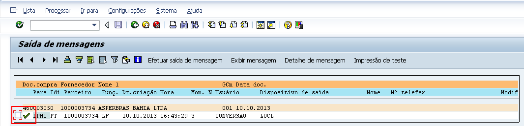 Portal do conhecimento SAP ERP: [MM] - Erro - M7036 - Recebimento de ...