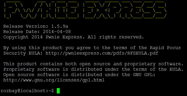 rozbay: Murphy Amcaya Bulaşmadan Pwn Pad Kurulumu