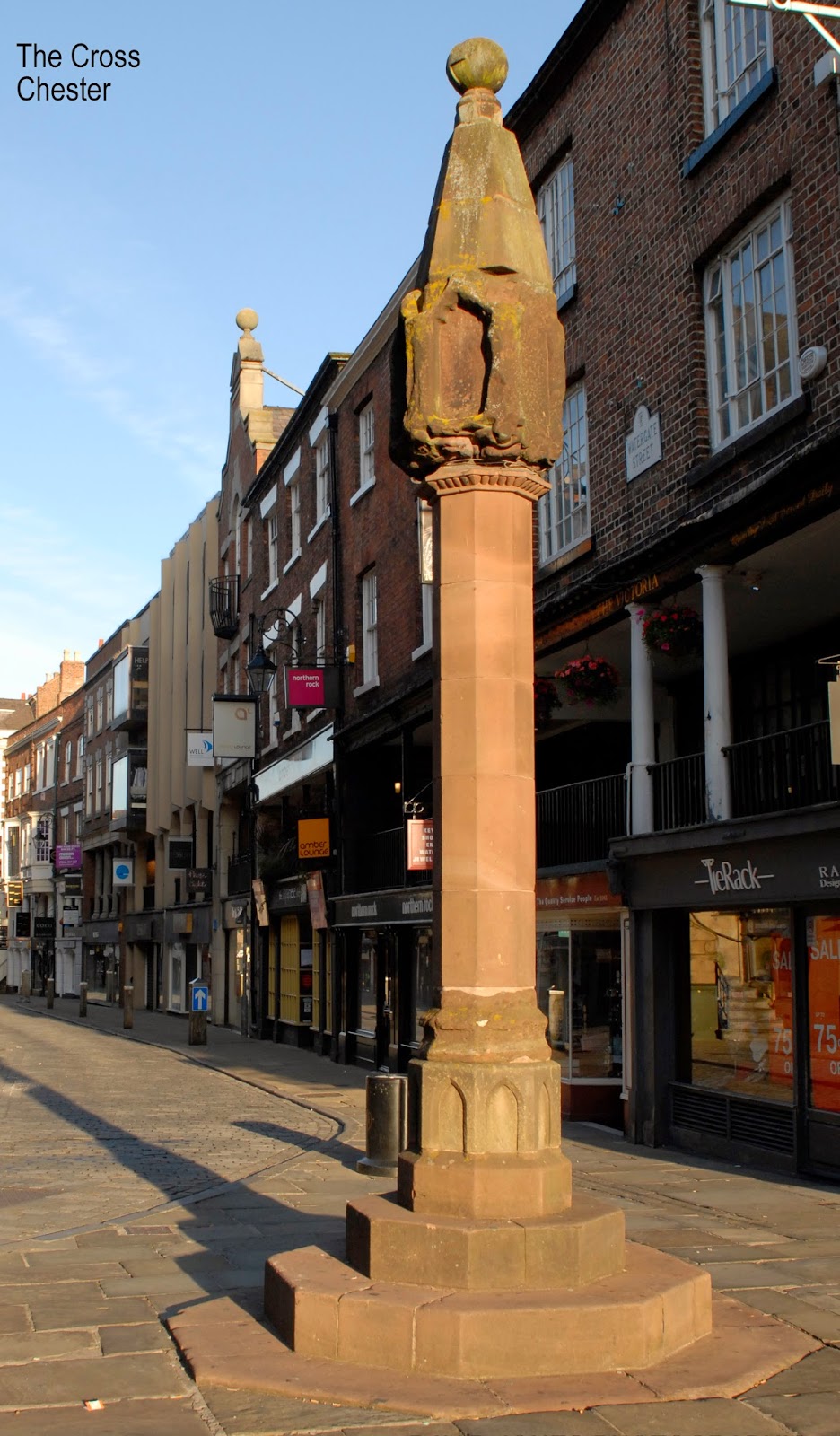 CHESTER WRITER'S BLOG: A Brief History of Chester's High Cross: