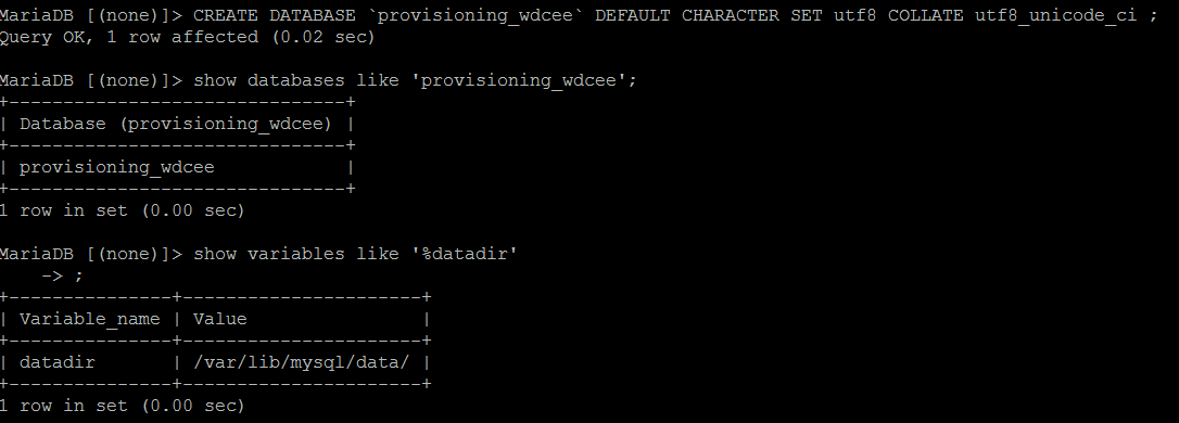 How to Create Database in MySQL or Mariadb