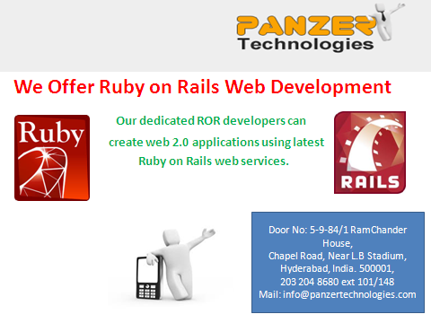Ruby on Rails Development Company in India : We Provide You Best ROR Development Services