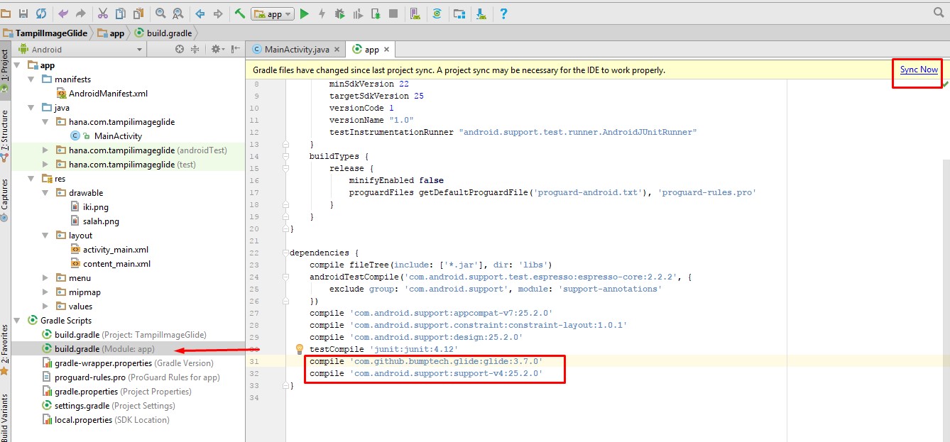 Menampilkan Gambar dari Internet di Android Studio dengan Glide Library ...