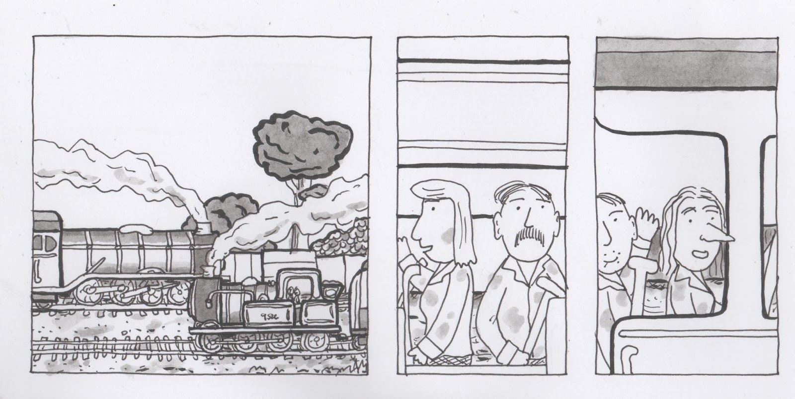 Rob Jackson's Comics Blog: Passing Trains