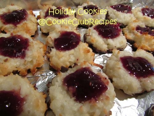 Cookie Club Recipes: Coconut Raspberry Delights