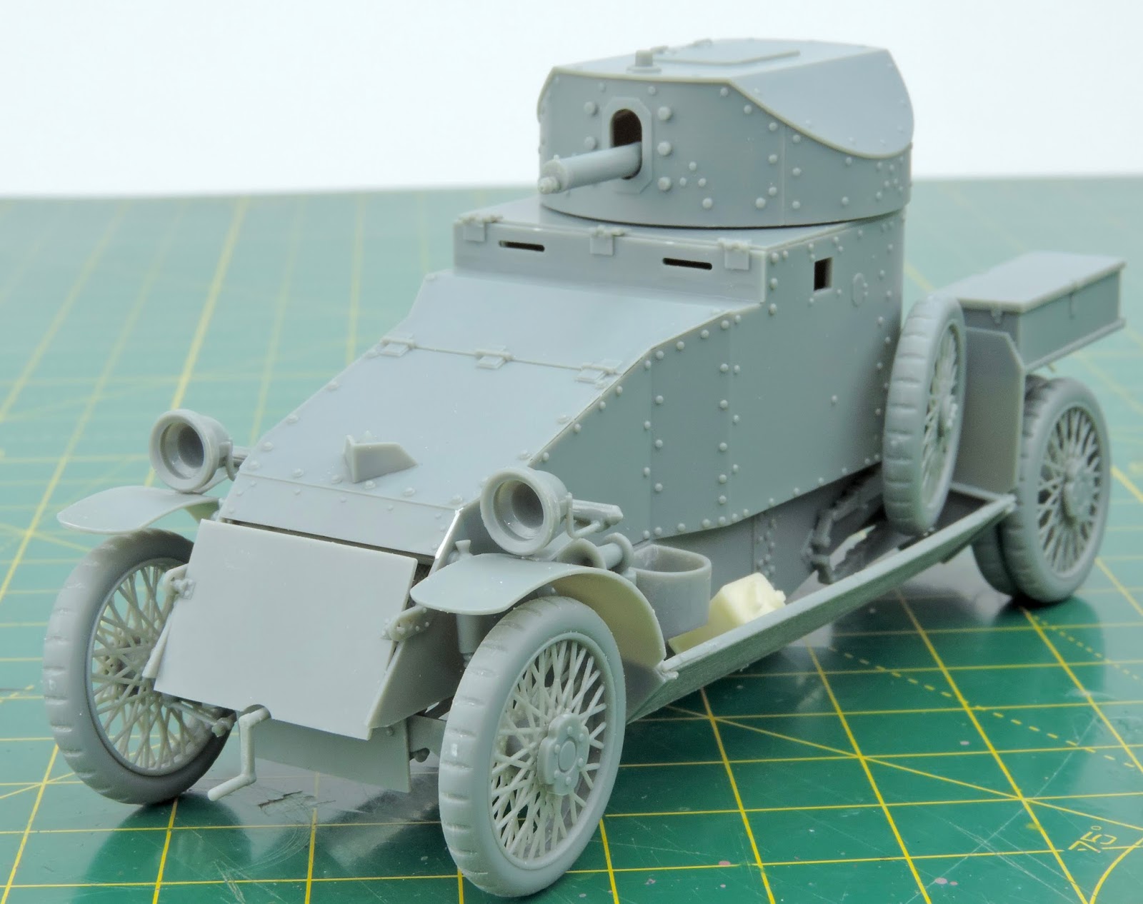 Pete's Model World : Lanchester Armoured Car Built!