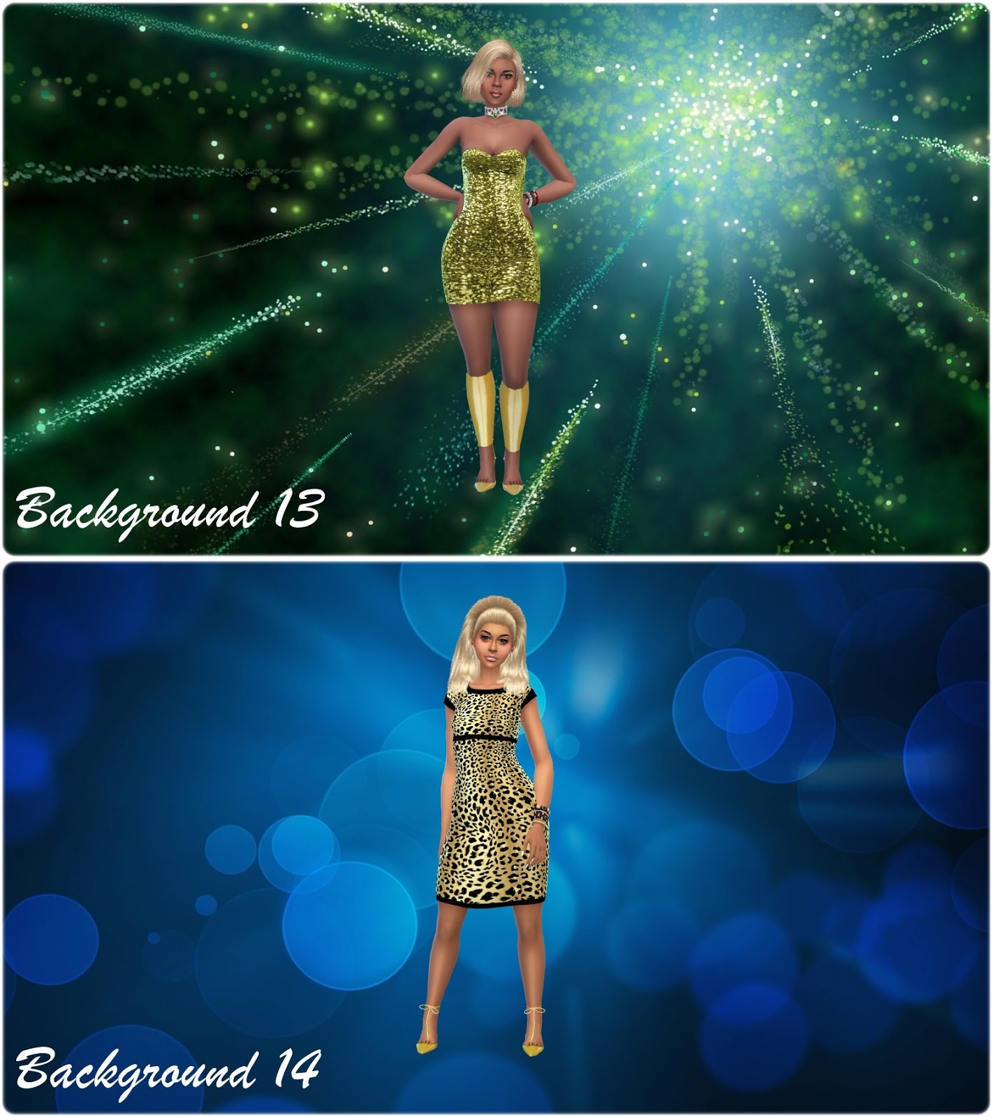 Annett's Sims 4 Welt: CAS Backgrounds "Lights"