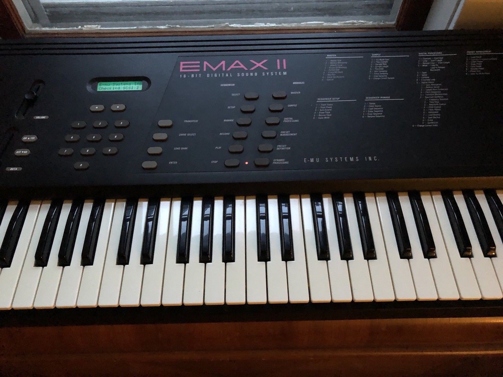 MATRIXSYNTH: Emu Systems Emax II Keyboard Sampler