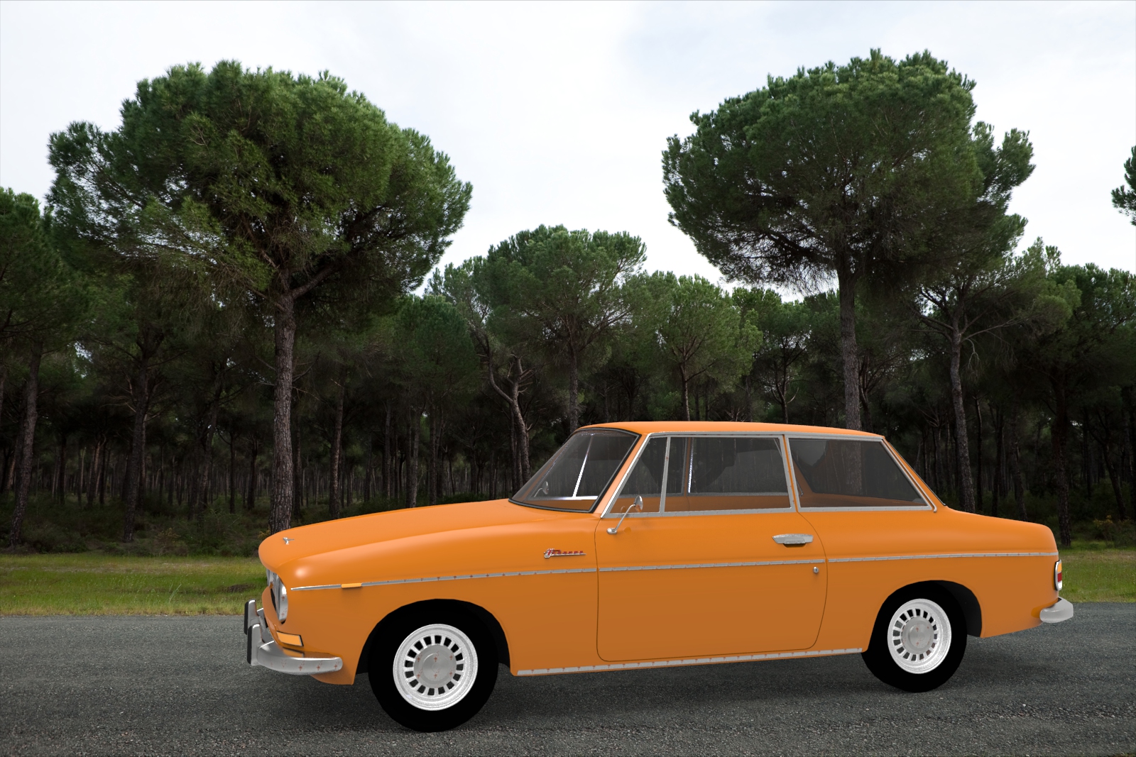 DKW-Vemag Fissore 1965 - Exterior concluído e Renders ~ CLASSICS 4EVER