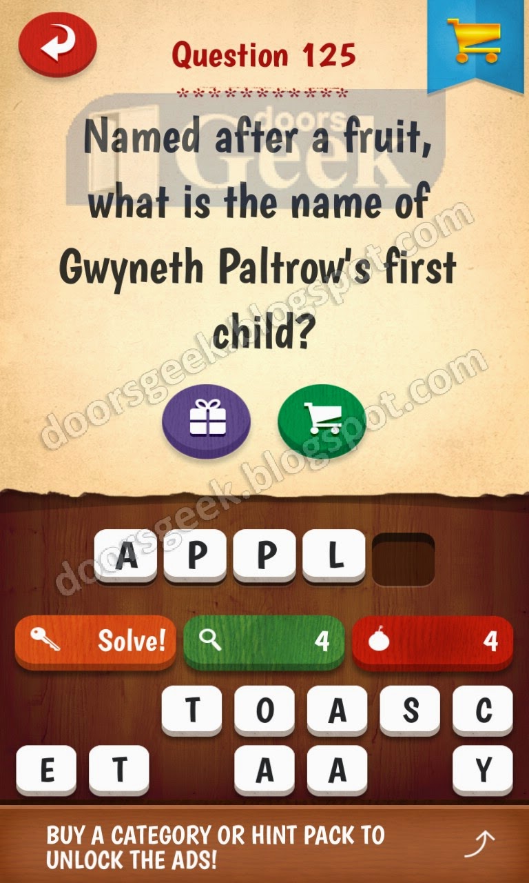 The American Quiz - Level 125 ~ Doors Geek