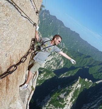 Huashan Cliffside, The Most Dangerous Hiking Trail | One Most