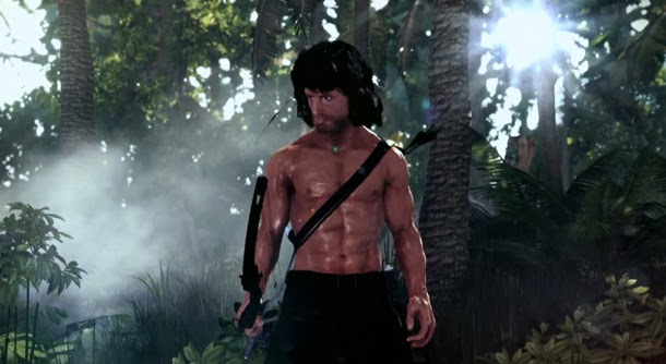 A máquina de guerra chega aos consoles: Rambo: The Game ganha novo ...