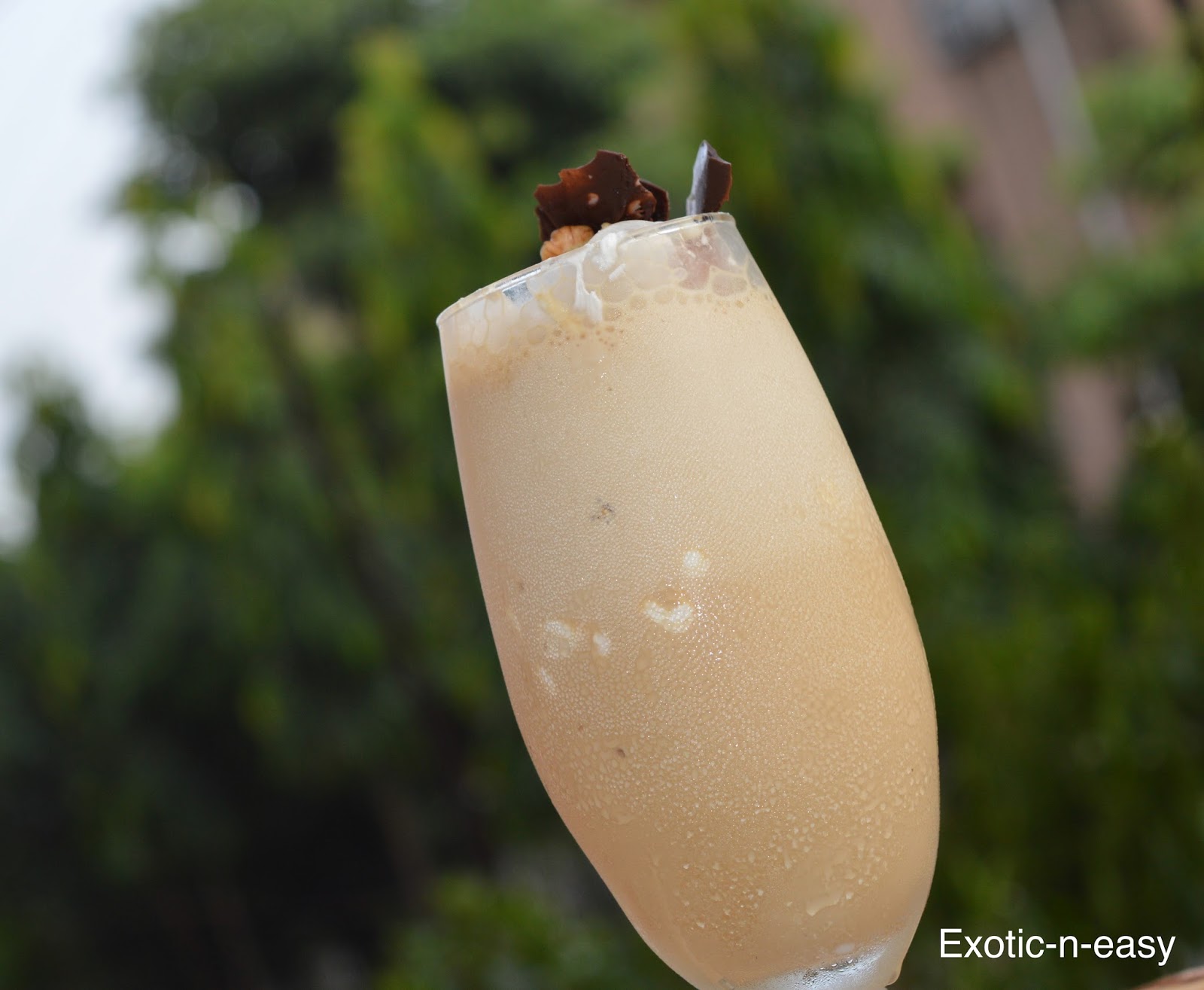 exotic-n-easy cooking: Walnut Coffee Frappe