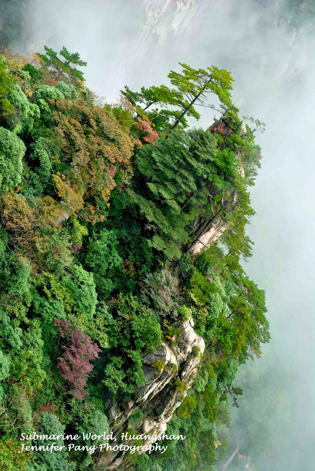 MOUNT HUANGSHAN & Hongcun Village, China: The Fairy Walking Bridge ...