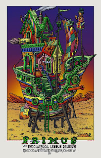 INSIDE THE ROCK POSTER FRAME BLOG: David Welker Trey Anastasio Band And ...