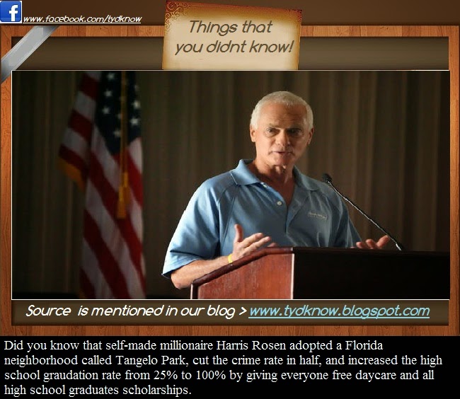 Did you know that self-made millionaire Harris Rosen adopted a Florida ...