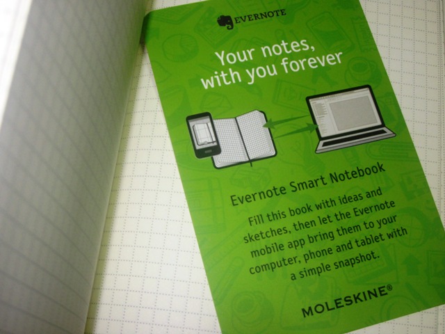 Exclusive Launch: Evernote Smart Notebook by Moleskine