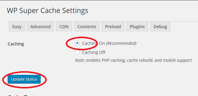 Cara Setting Plugin WP Super Cache Agar Bekerja Optimal ~ Sibeol