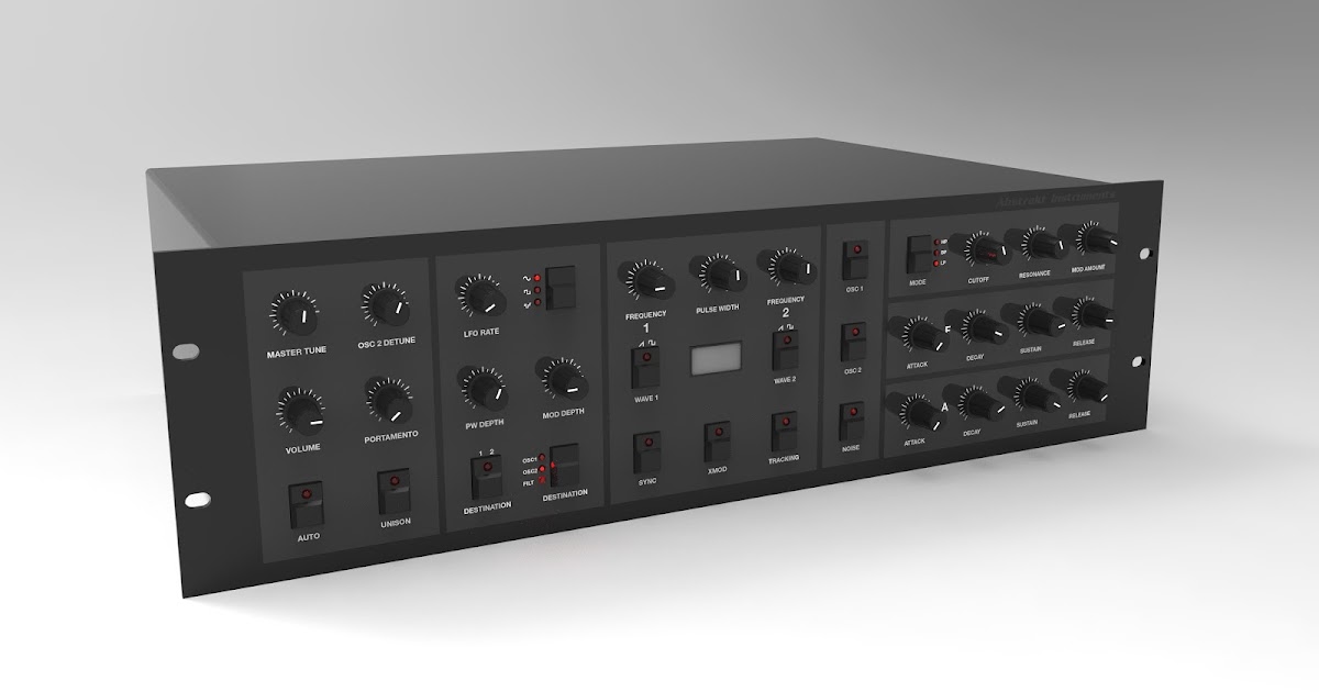 MATRIXSYNTH: New OBX Rack Synth Kit Stretch Goal Added to Abstrakt ...