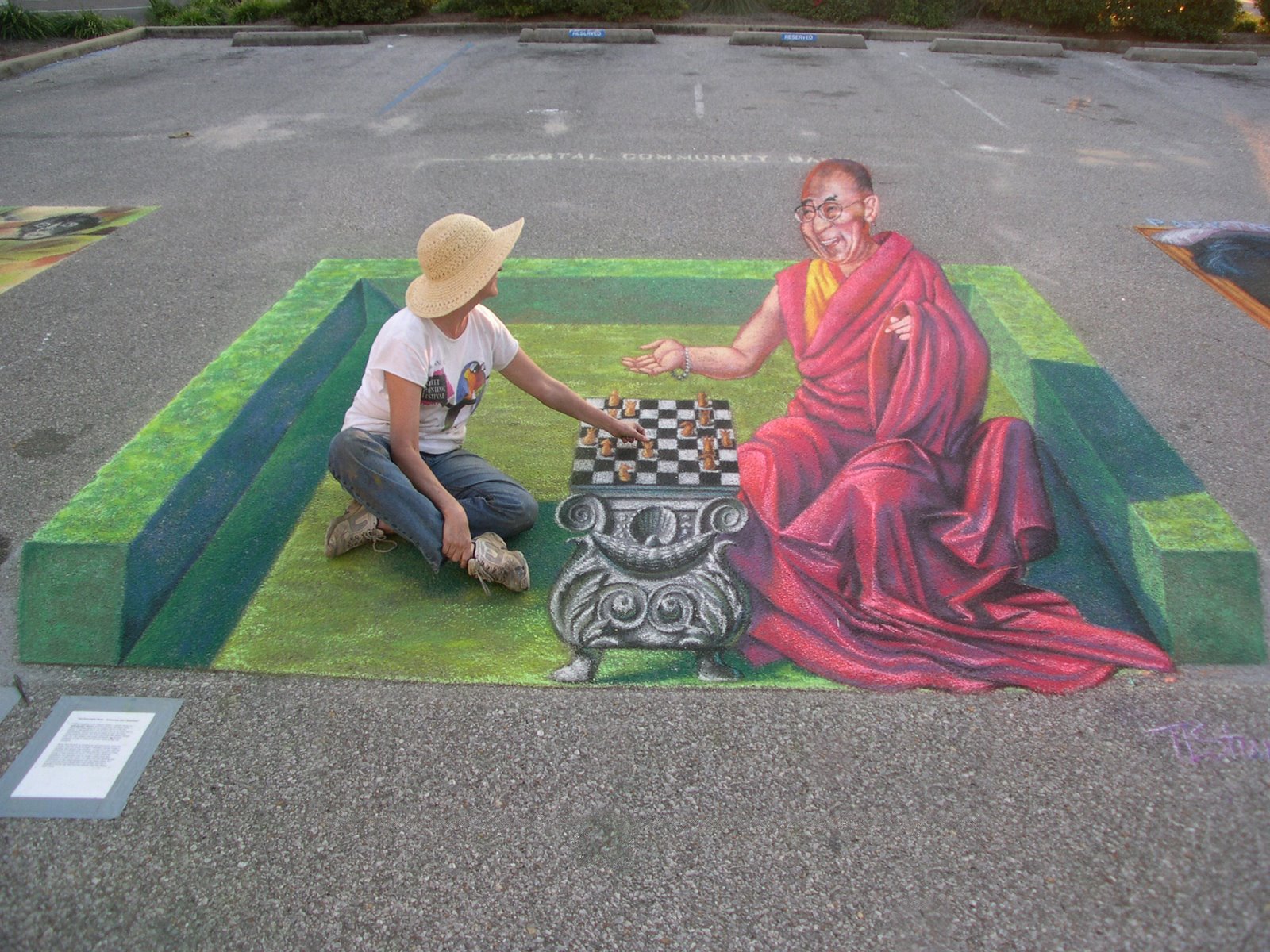 sidewalk artist - Tracy Lee Stum gallery - sidewalk art