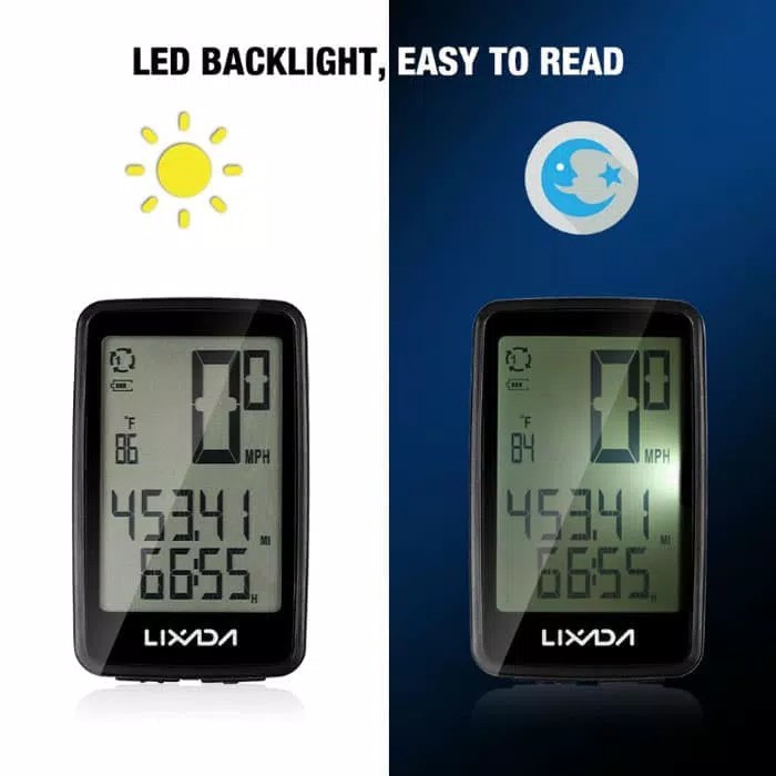 Speedometer Wireless Lixada (Rp.195.000) - BINTANG JAYA BIKE