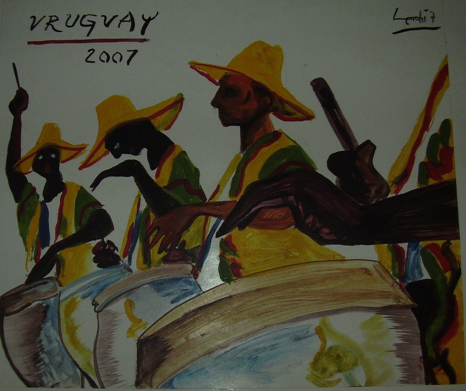 Pinturas: El candombe surge en la época colonial como el principal ...