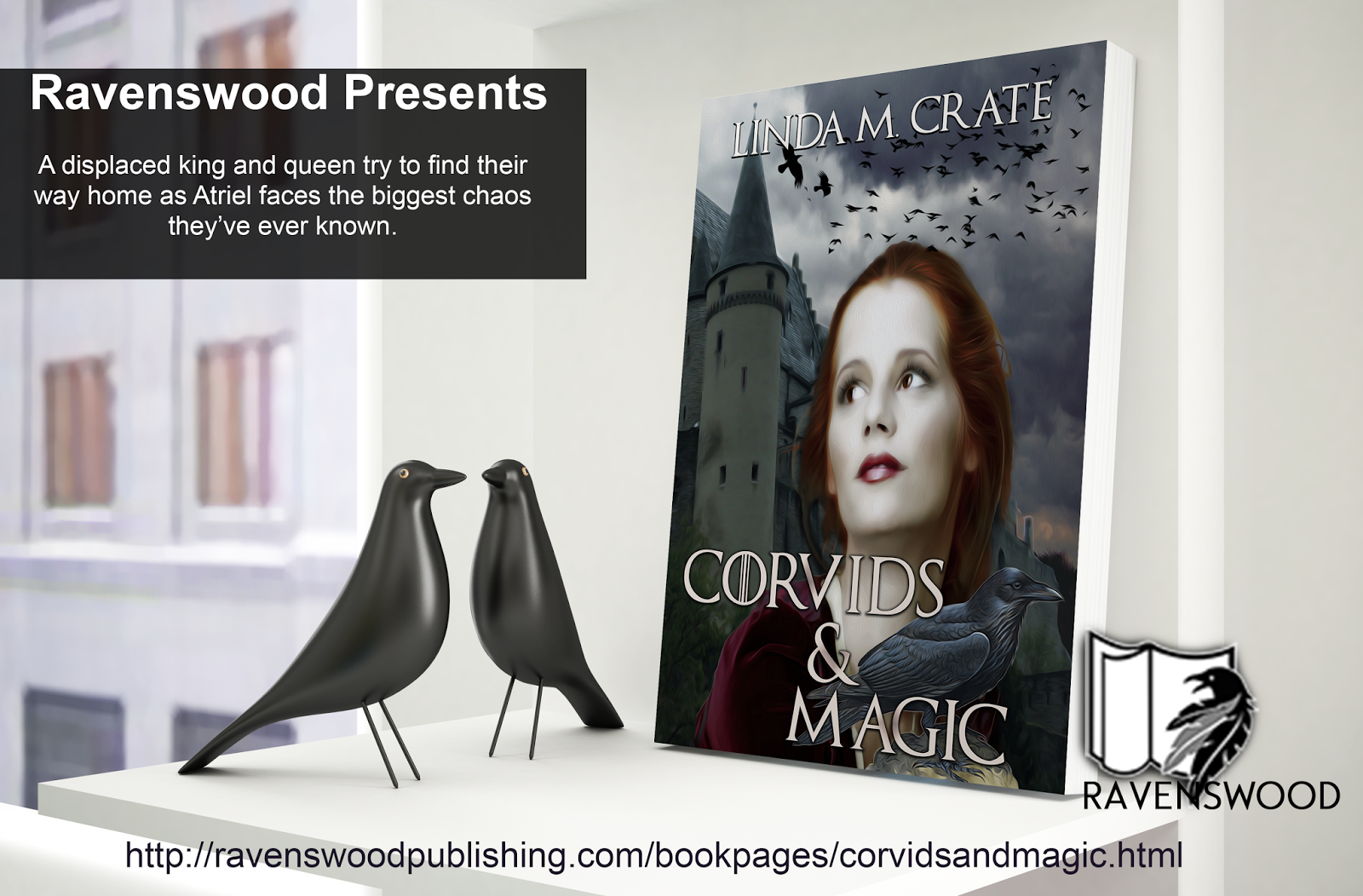 Books and Banter: Linda M. Crate ~ presents ~ Corvids & Magic
