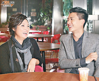 My TVB Artist: Jamie Chik is a model for Bosco Wong When Finding a Wife