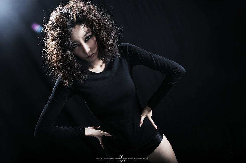 Choi Byeol Yee- Sexy Black Photoshoot - KOREA Vs BOLLYWOOD