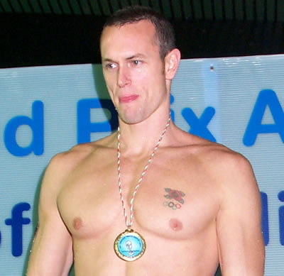 Best Celebrity: Mark Foster British Professional Swimmer